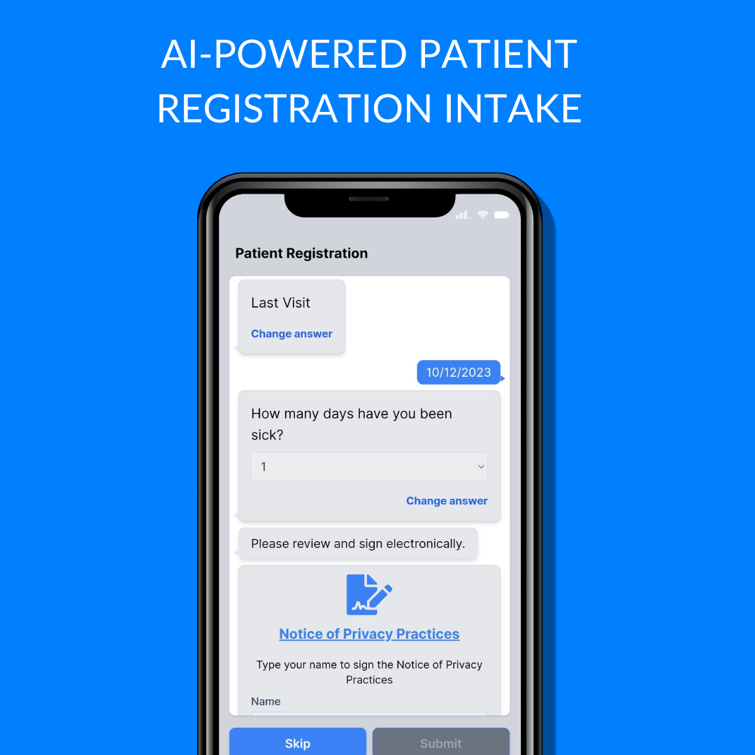 AI Patient Intake